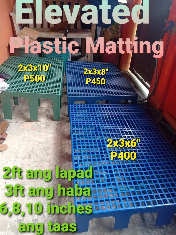 ELEVATED PLASTIC MATTING, Pet Supplies, Homes & Other Pet Accessories ...