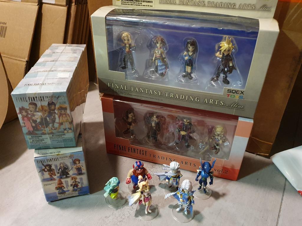 Final Fantasy Trading Arts Mini vol 1 2 3 4 FF4 complete collection ...