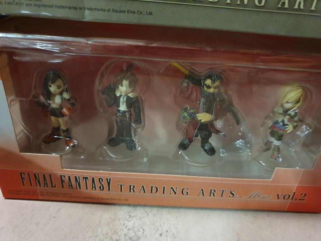 Final Fantasy Trading Arts Mini vol 1 2 3 4 FF4 complete collection ...