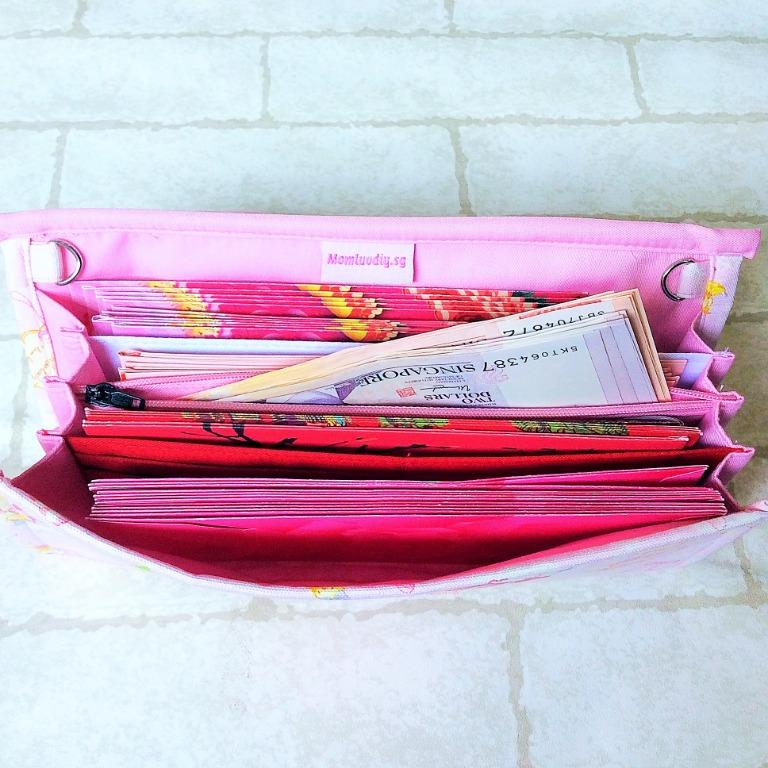 FLAP Ang Bao Organizer | Pouch for Red Packets | Flap Organiser 50 Red ...