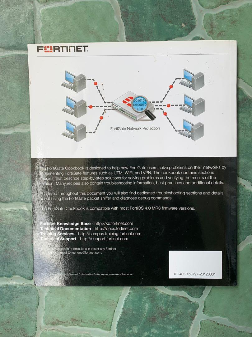 Fortinet - The Fortigate Cookbook, Hobbies & Toys, Books & Magazines ...