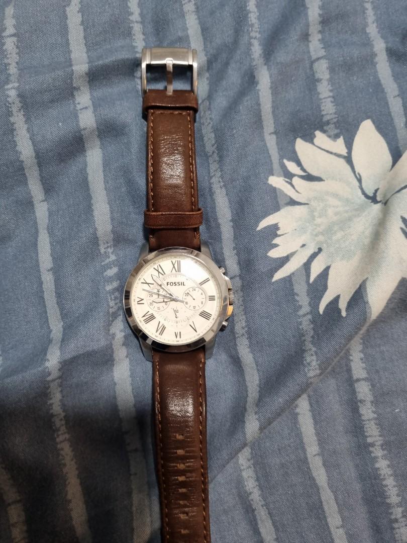 Fossil watches & emporio armani watch, Men's Fashion, Watches ...
