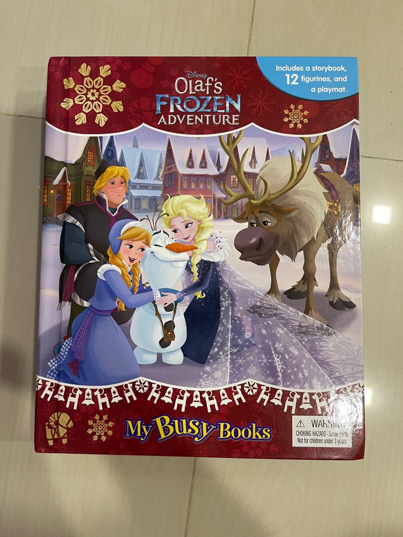 Frozen busy book, Hobbies & Toys, Books & Magazines, Children's Books ...