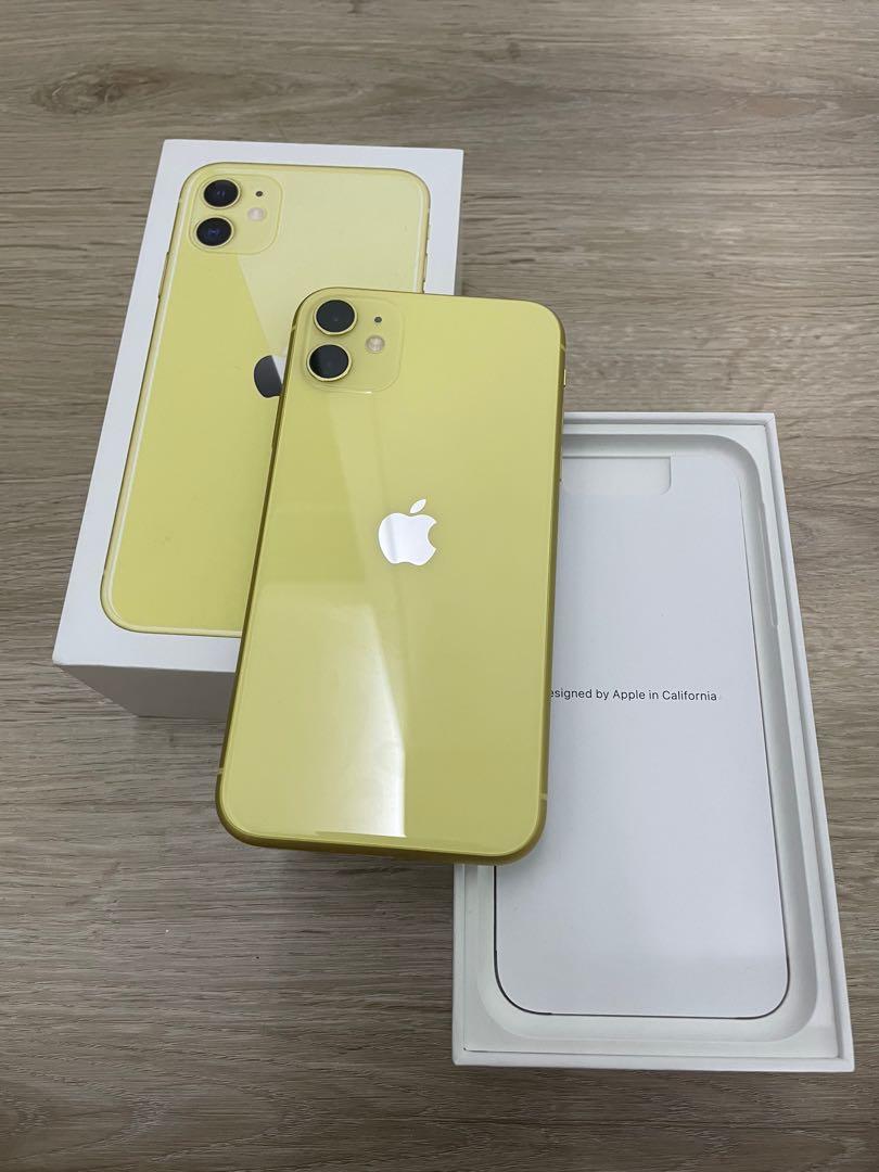 Full set Apple Iphone 11 Yellow 64gb, Mobile Phones & Gadgets, Mobile ...