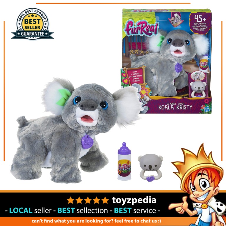 FurReal Friends Koala Kristy Interactive Plush Pet Toy, 60 Plus Sounds ...