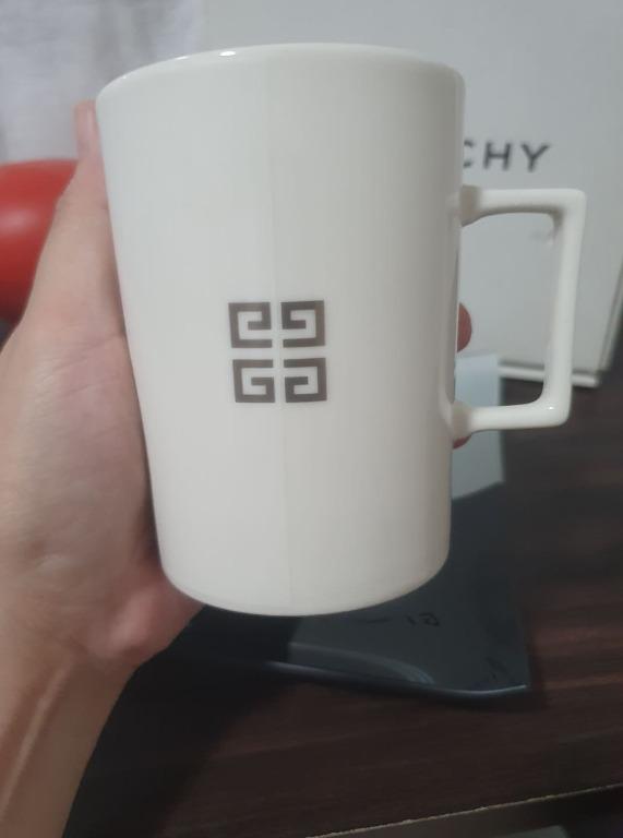 Givenchy Black and White Mug with plates, Furniture & Home Living ...