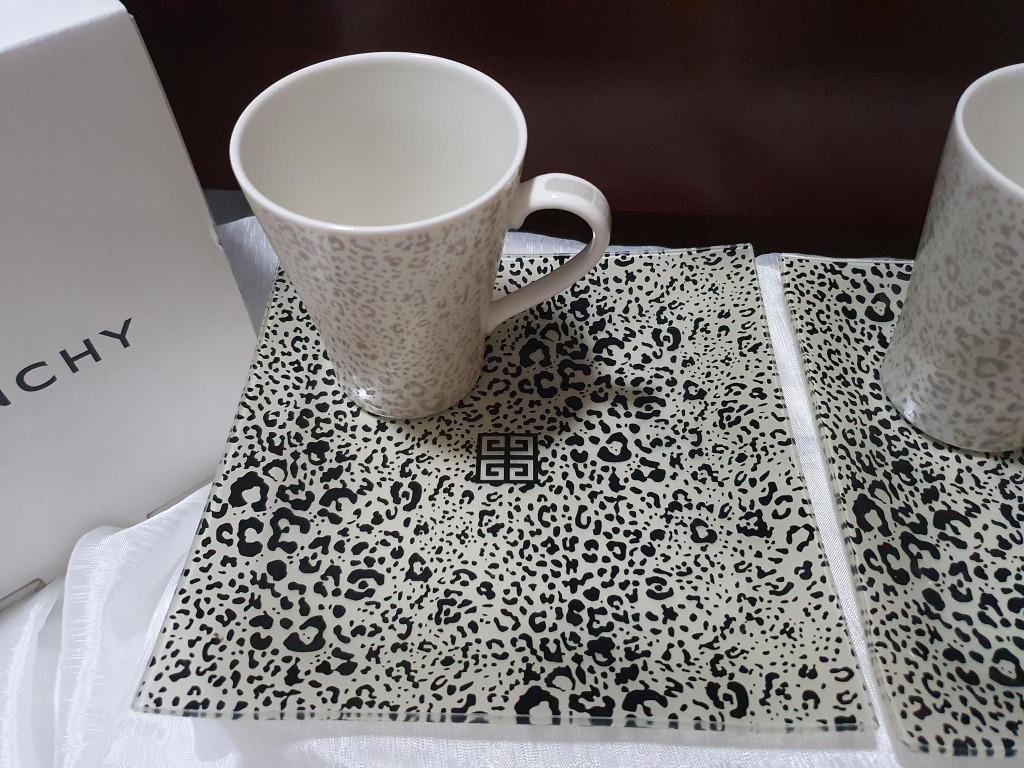 Givenchy Mugs with plates, Furniture & Home Living, Kitchenware ...