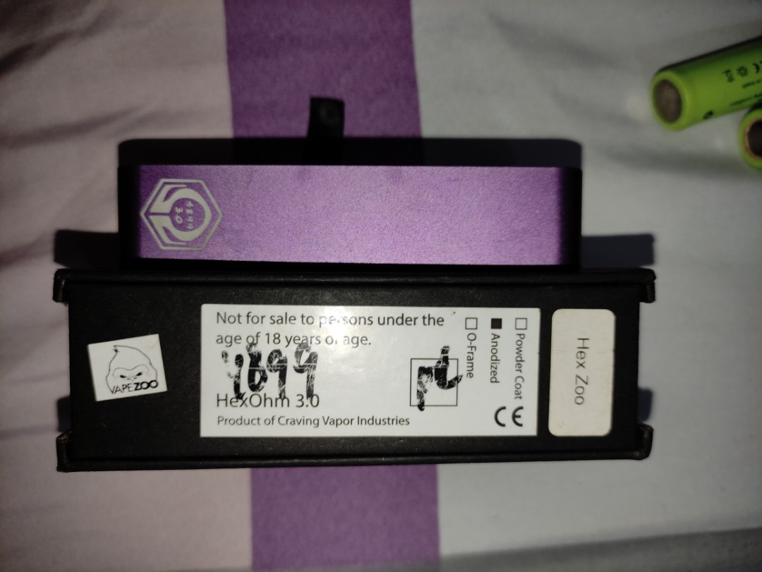 Hexohm V3 Anodized + Artha RDA V1.5, Elektronik, Lainnya di Carousell