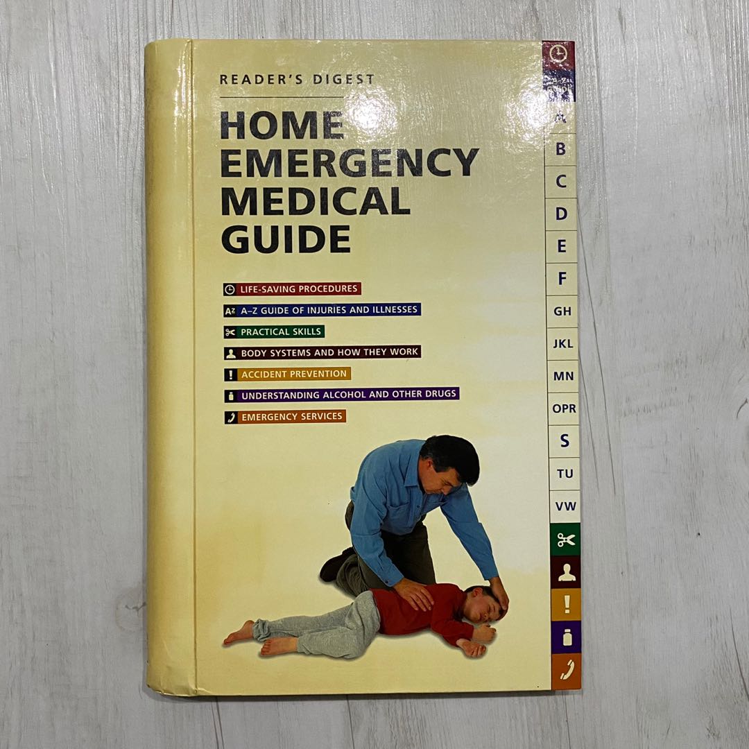 Home Emergency Medical Guide Book, Hobbies & Toys, Books & Magazines ...