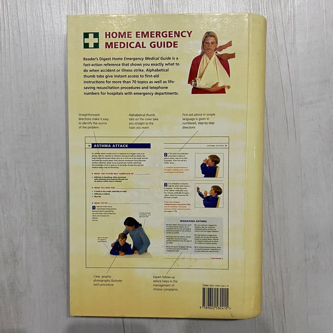 Home Emergency Medical Guide Book, Hobbies & Toys, Books & Magazines ...