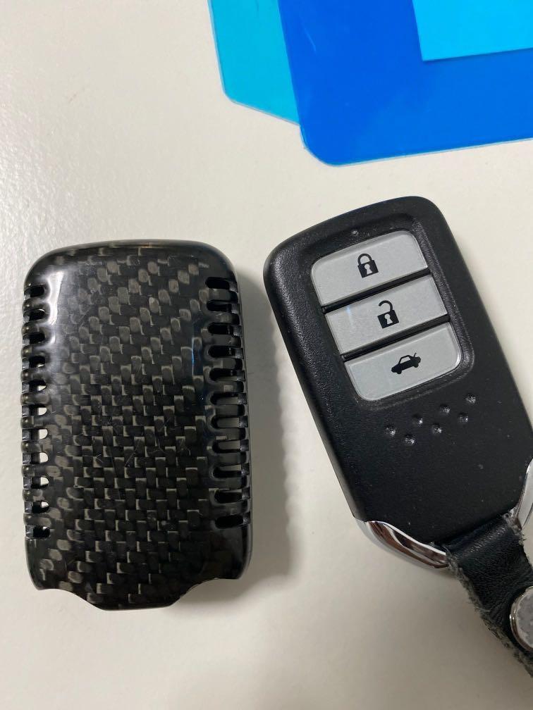 Honda civic FC key fob carbon casing, Car Accessories, Accessories on ...