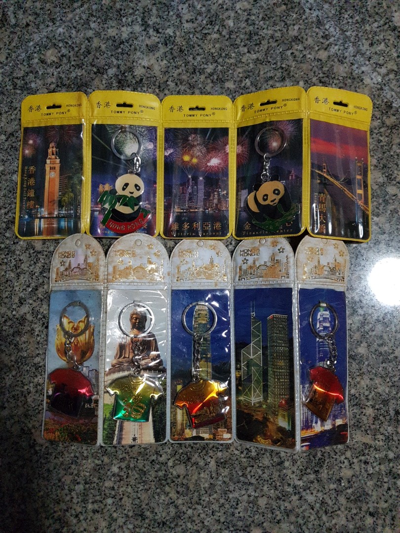 Hong Kong Travel Souvenirs keychains FOC malaysia travel keychains ...