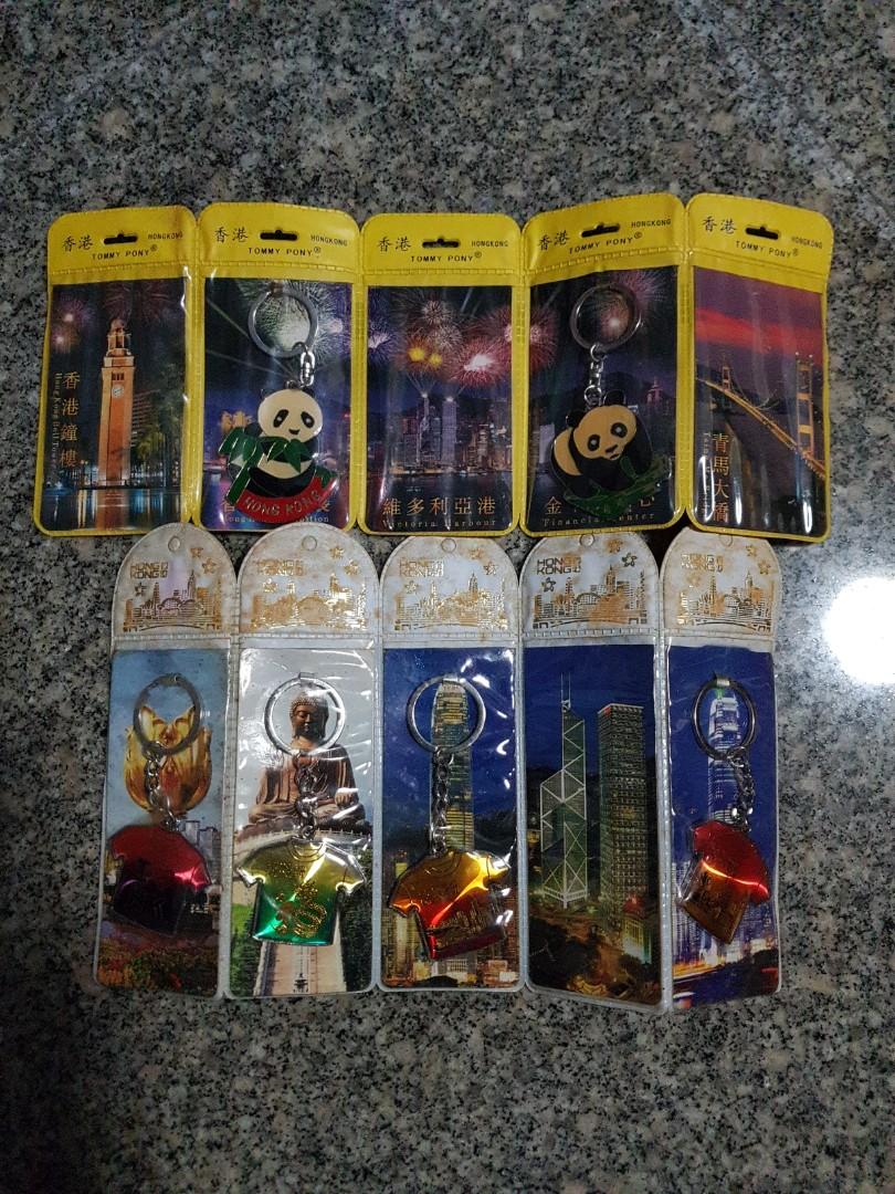 Hong Kong Travel Souvenirs keychains FOC malaysia travel keychains ...