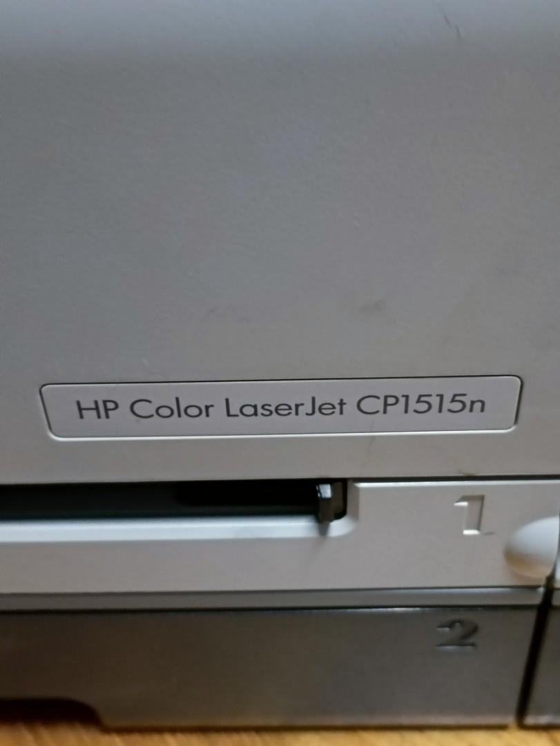HP Color Laserjet Printer CP1515n, Computers & Tech, Printers, Scanners ...