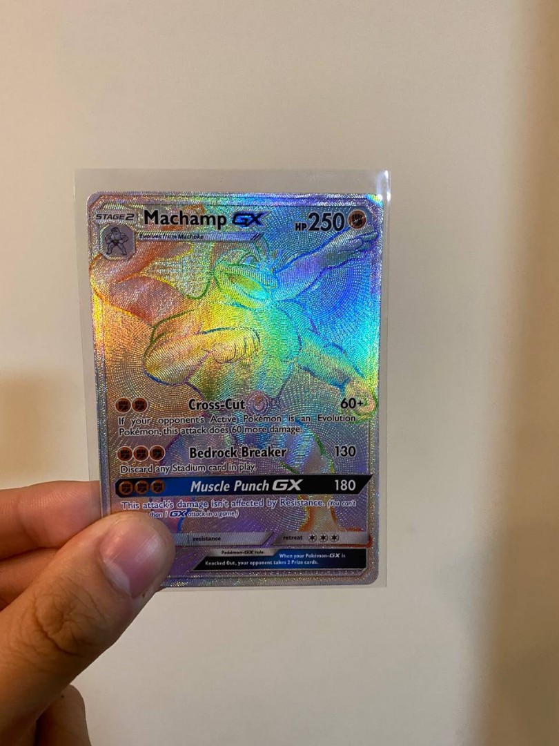 Hyper rare Machamp GX, Hobbies & Toys, Toys & Games on Carousell