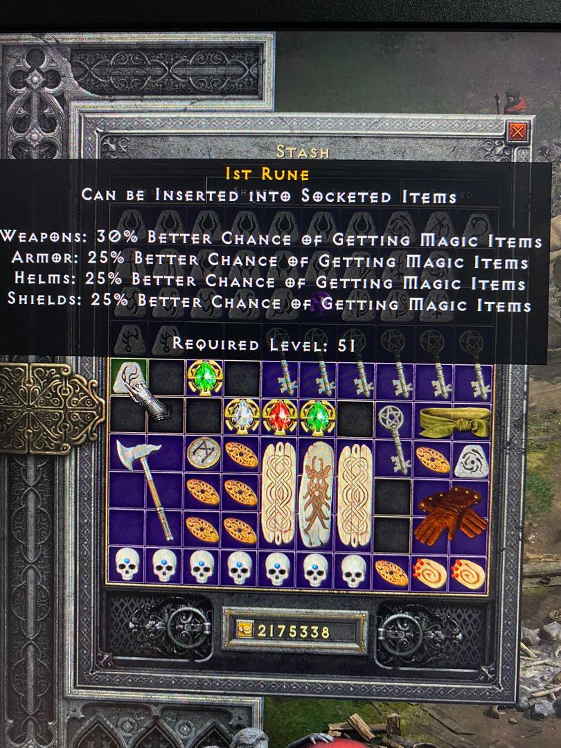 IST RUNE CHEAP DIABLO 2 Resurrected d2r, Video Gaming, Gaming ...