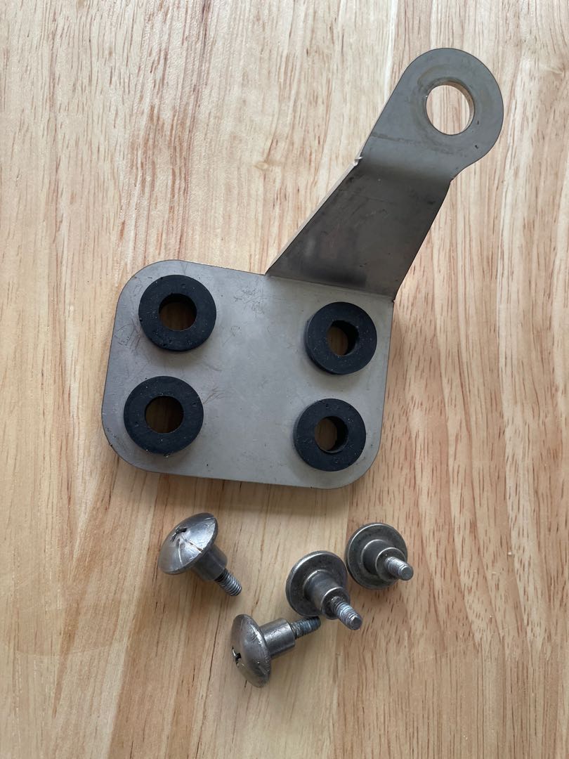 IU bracket stainless steel, Motorcycles, Motorcycle Accessories on ...