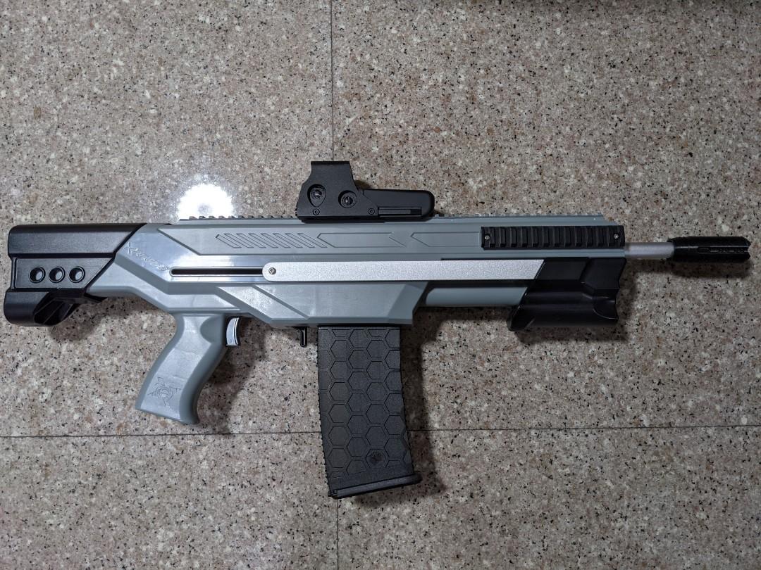 Jet blaster xzeus2 with aim point and all nerf guns, Hobbies & Toys ...