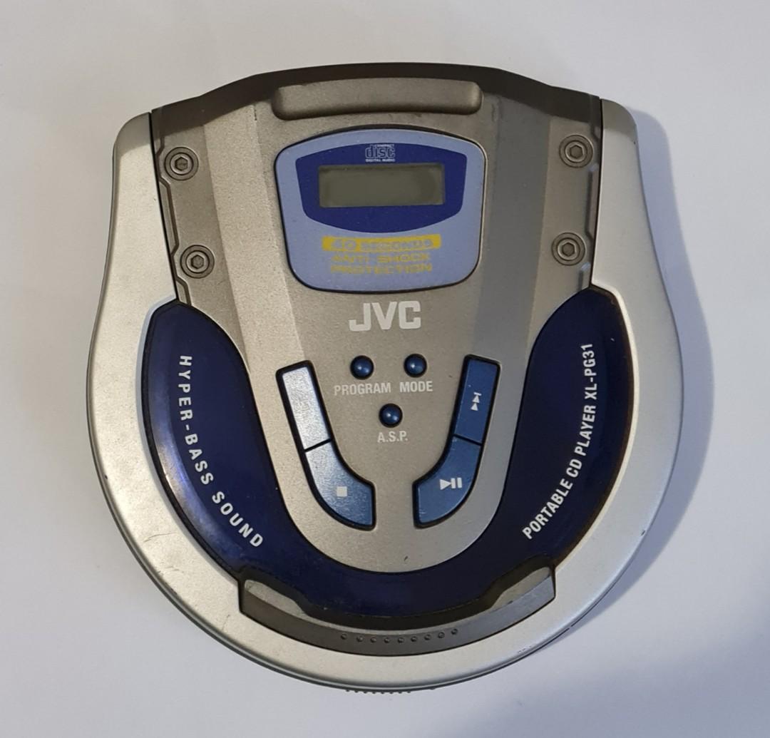 JVC XL-PG31 Discman Walkman Portable PC Player, Audio, Portable Music ...