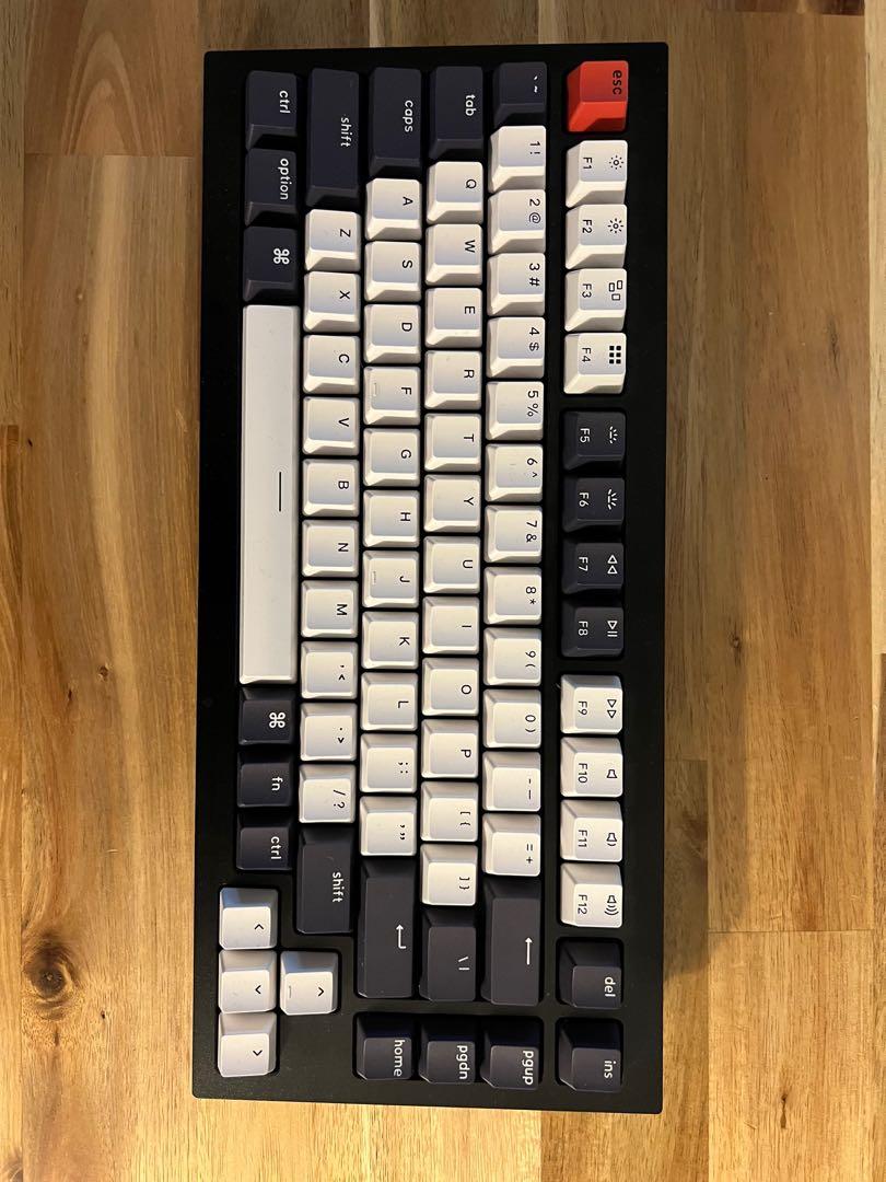 Keychron Q1 Carbon Black , fully assembled, Computers & Tech, Parts ...