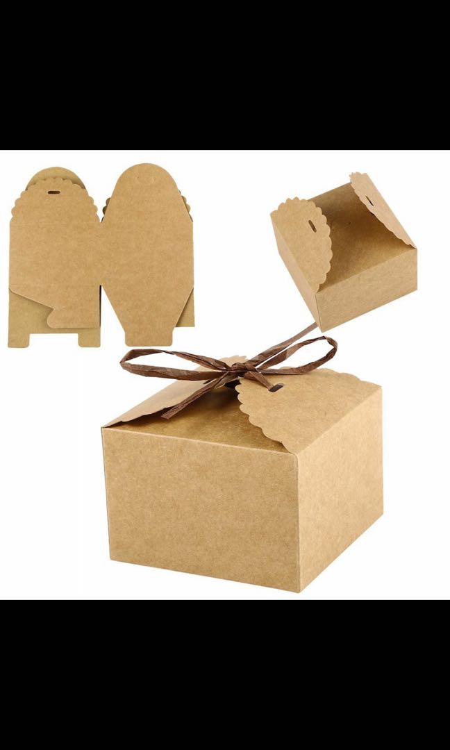 Kraft Paper Box, Hobbies & Toys, Stationery & Craft, Craft Supplies ...