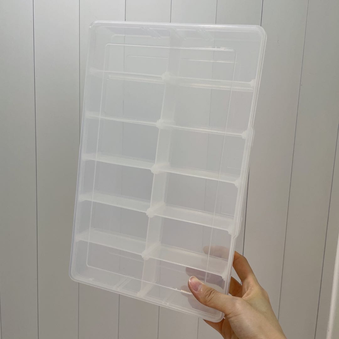 Large Plastic Compartment Storage Box, Furniture & Home Living, Home ...