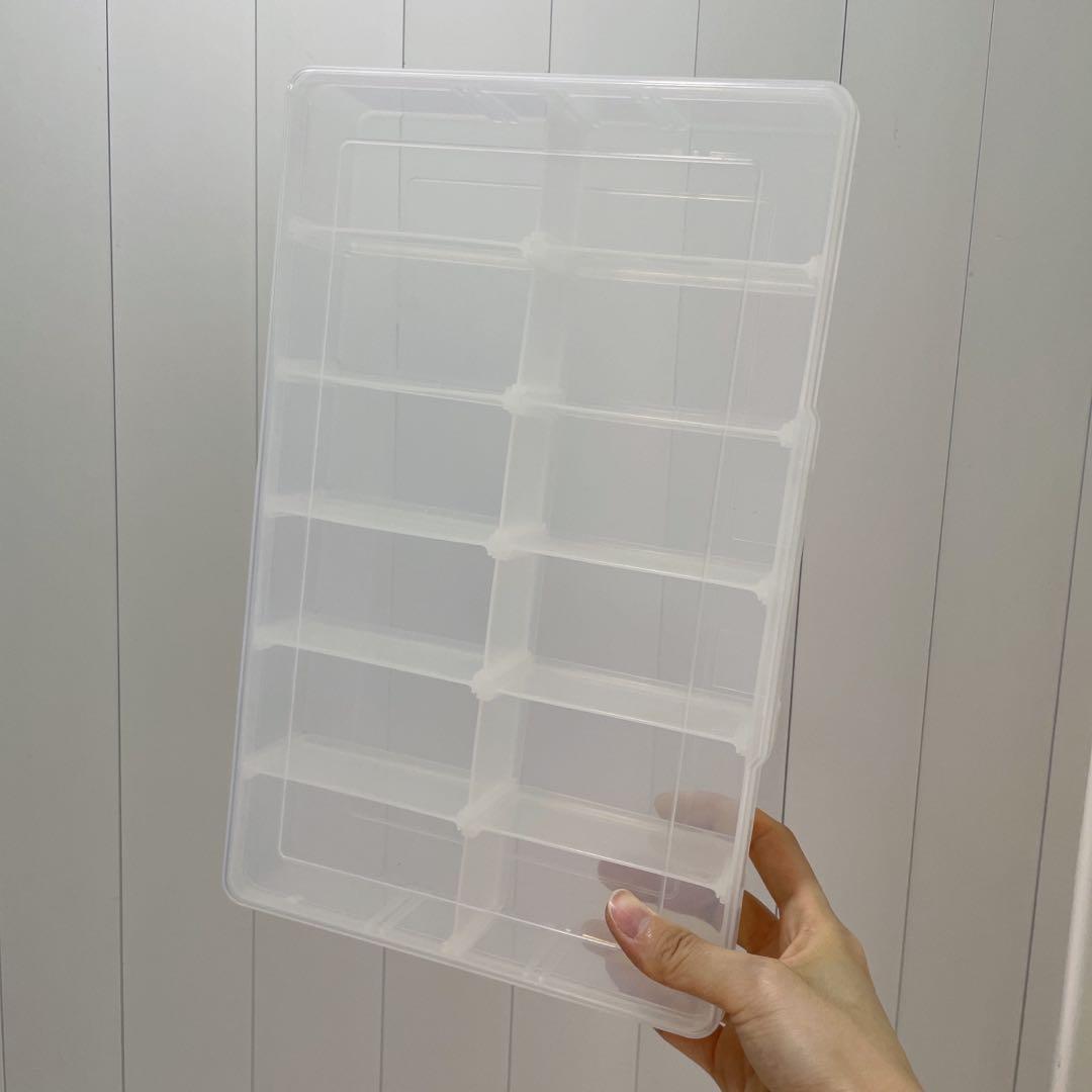 Large Plastic Compartment Storage Box, Furniture & Home Living, Home ...