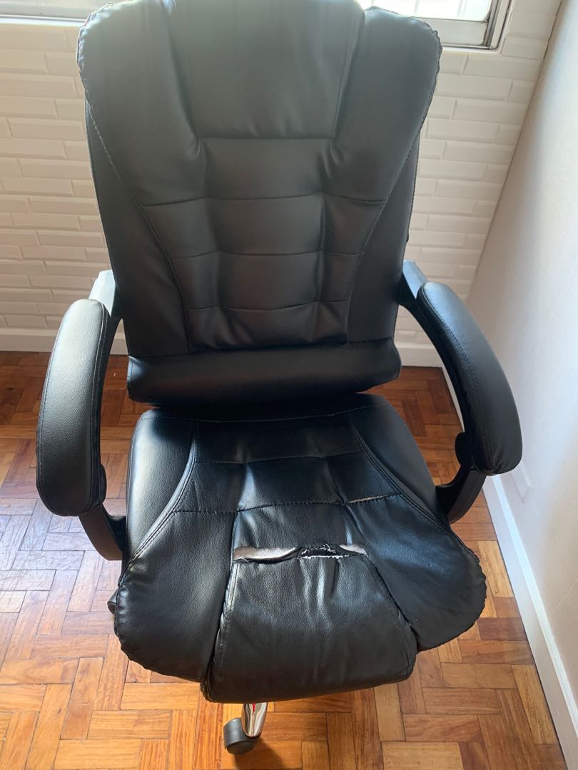Leather Office Chair Boos High Back Executive Office Chair Usb Massage 9273