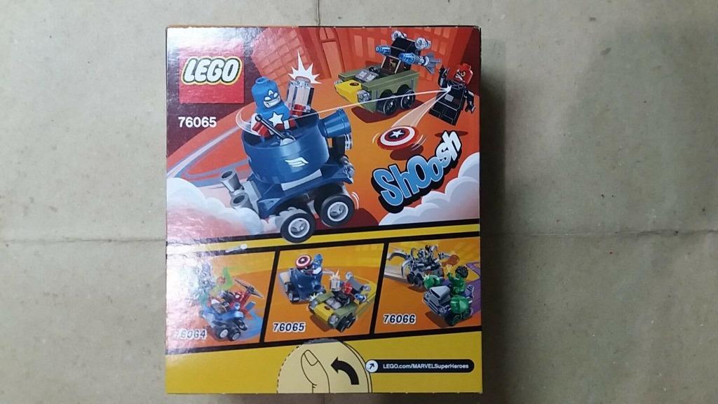 LEGO MARVEL AVENGERS INFINITY WAR MIGHTY MICROS #76065 Cap America ...