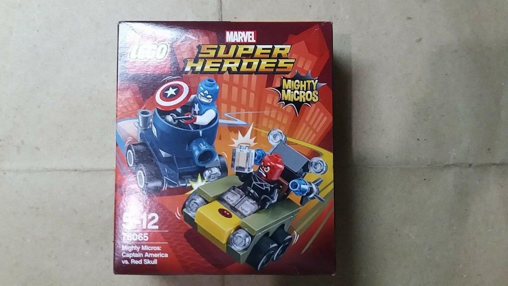 LEGO MARVEL AVENGERS INFINITY WAR MIGHTY MICROS #76065 Cap America ...