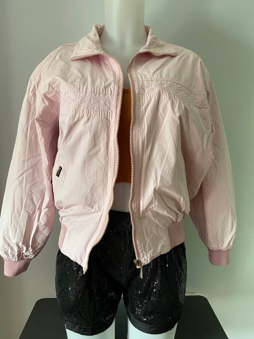 Light Pink Jacket, Women's Fashion, Coats, Jackets and Outerwear on ...