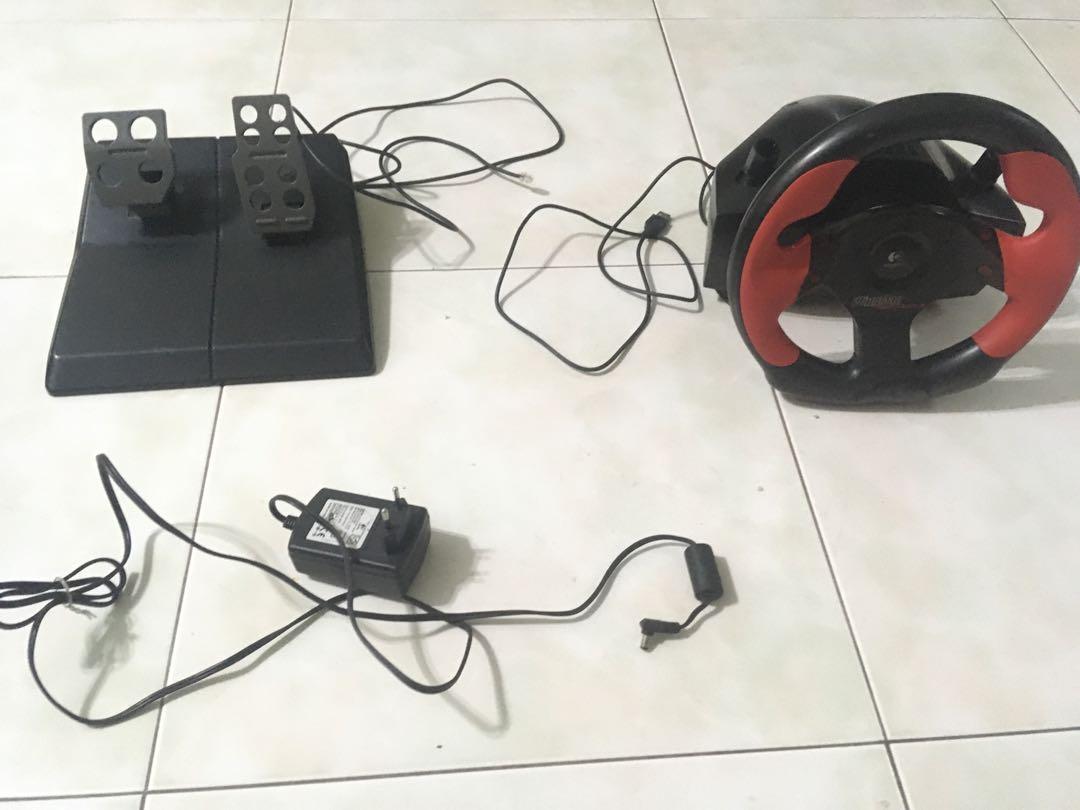 Logitech Formula Force GP Racing Wheel, Video Gaming, Gaming ...