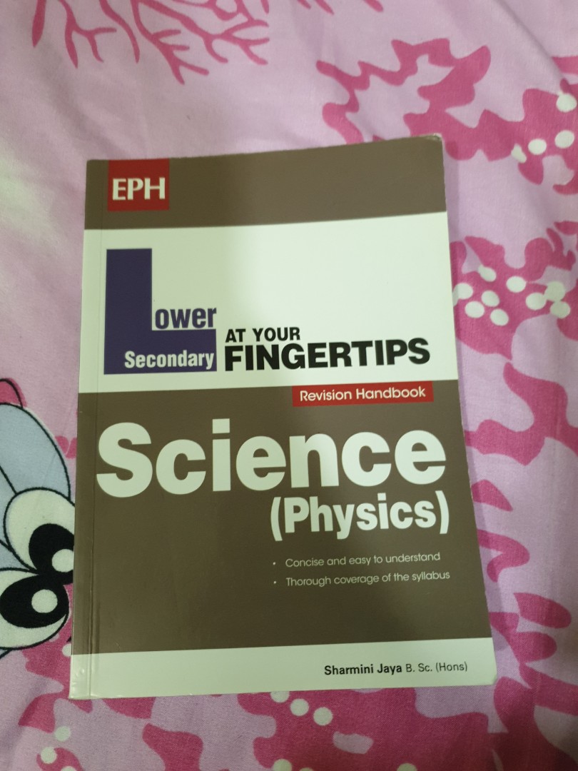 Lower secondary at your fingertips physics book, Hobbies & Toys, Books ...