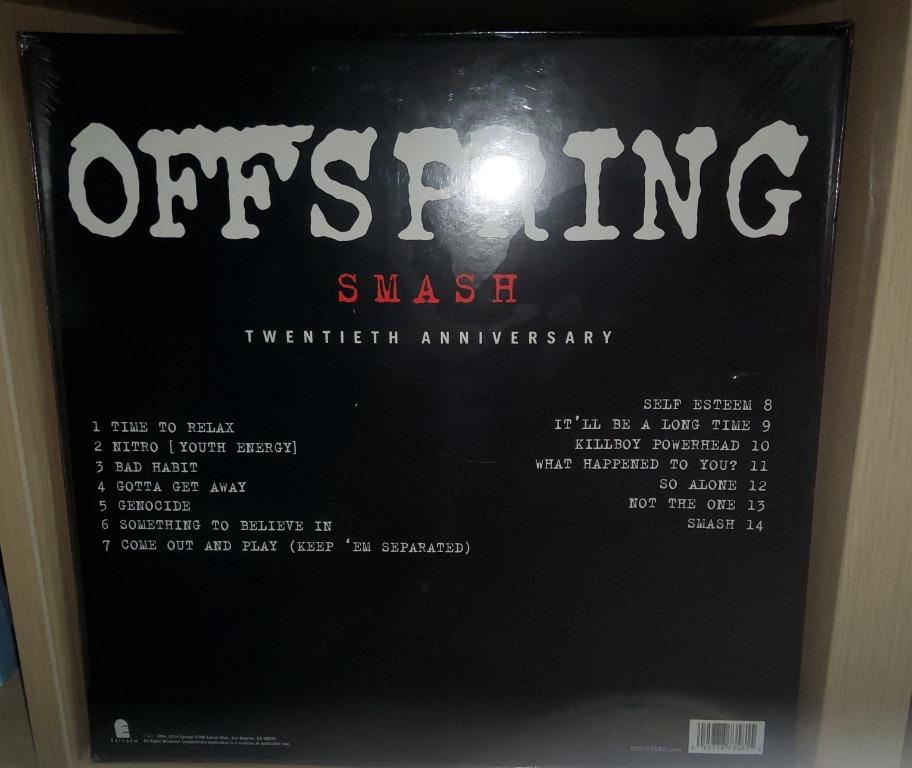 Lp+Cd Offspring Smash 20th Anniversay Edition Die-cut Box set 2014 ...