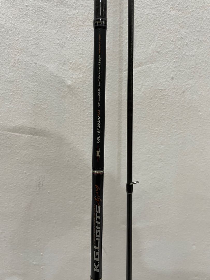 Major Craft KG light Ajing rod, Sports Equipment, Fishing on Carousell