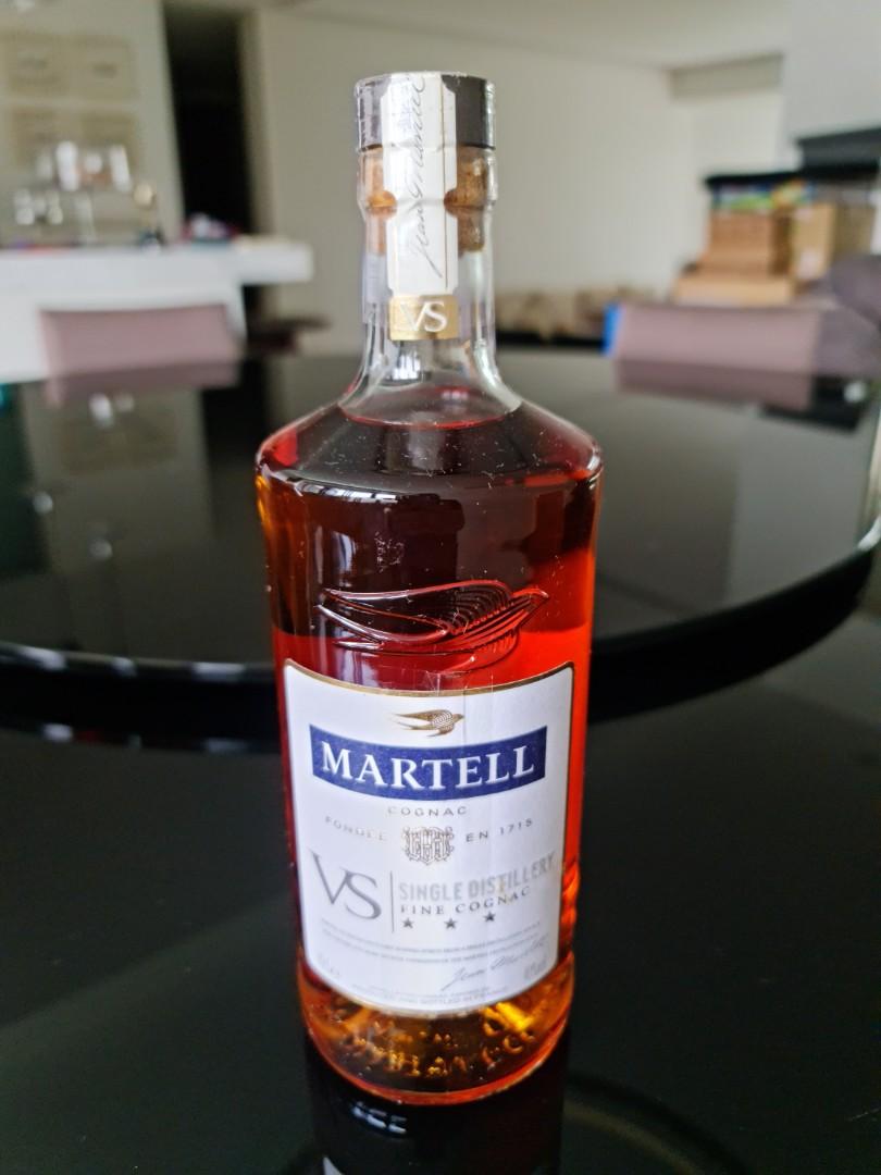 Martell Single distillery fine Cognac., Food & Drinks, Alcoholic ...