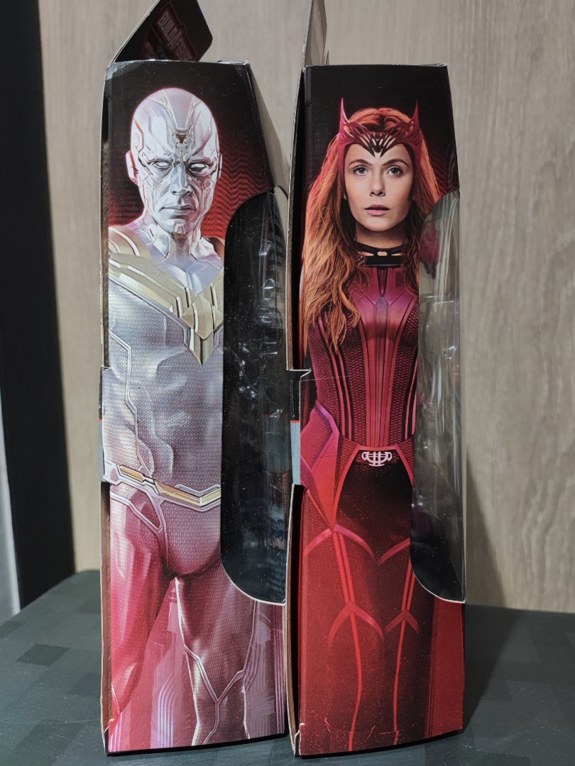 Marvel legends wanda vision scarlet witch and vision, Hobbies & Toys ...