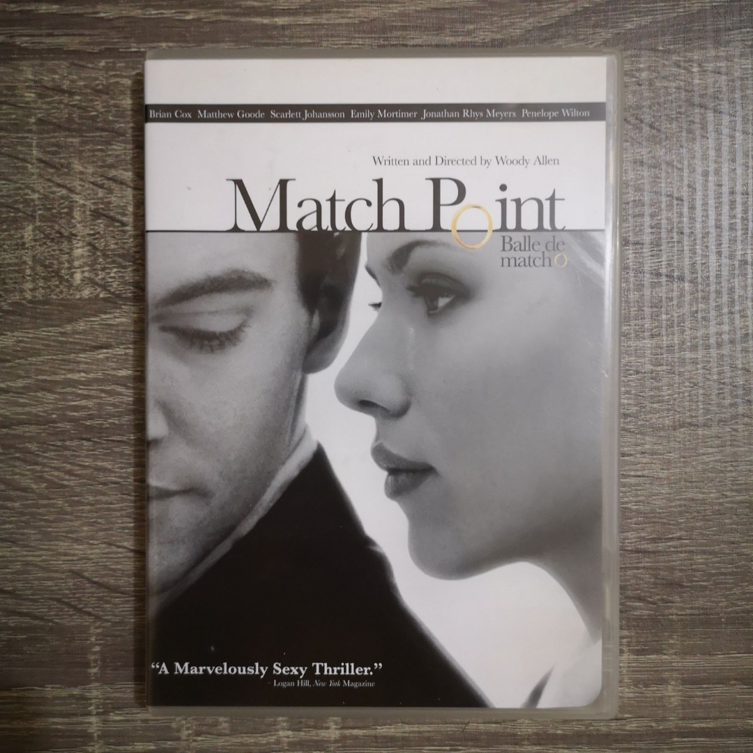 Match Point DVD - Region 2, Hobbies & Toys, Music & Media, CDs & DVDs ...