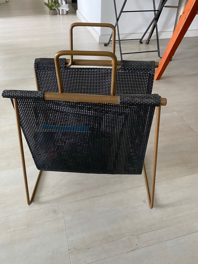 Mesh Magazine Rack, Furniture & Home Living, Home Improvement ...
