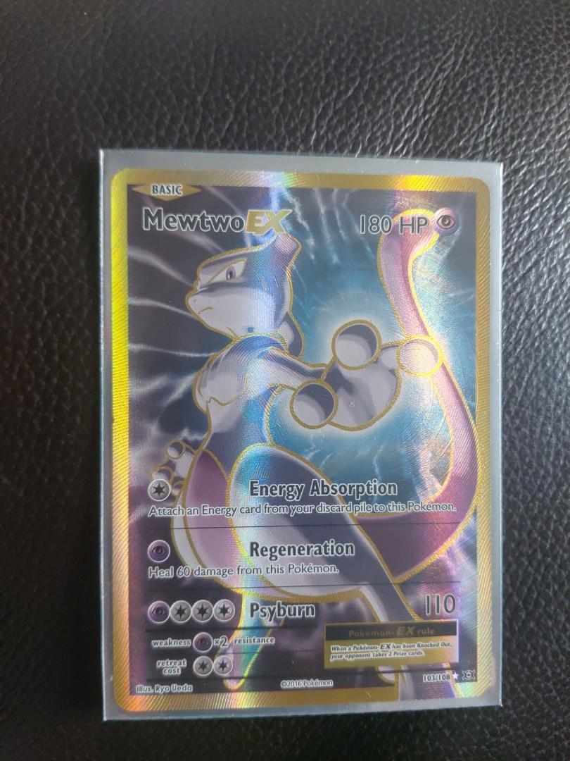 Mewtwo EX 103/108 full art ultra rare, Hobbies & Toys, Toys & Games on ...
