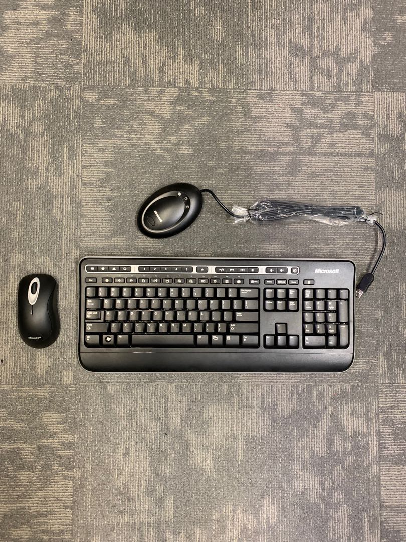 Microsoft Wireless Keyboard And Mouse Computers And Tech Parts And Accessories Computer Keyboard