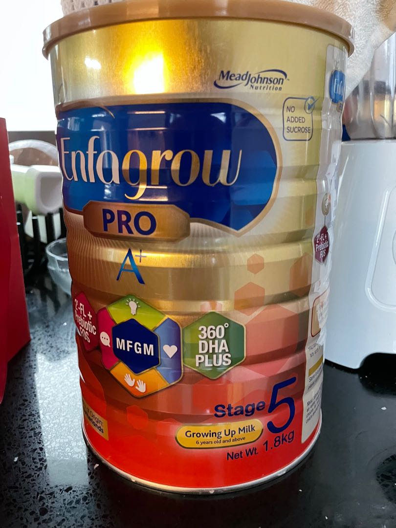 Milk Powder - Enfagrow Stage 5 - 1.8Kg, Food & Drinks, Other Food & Drinks on Carousell