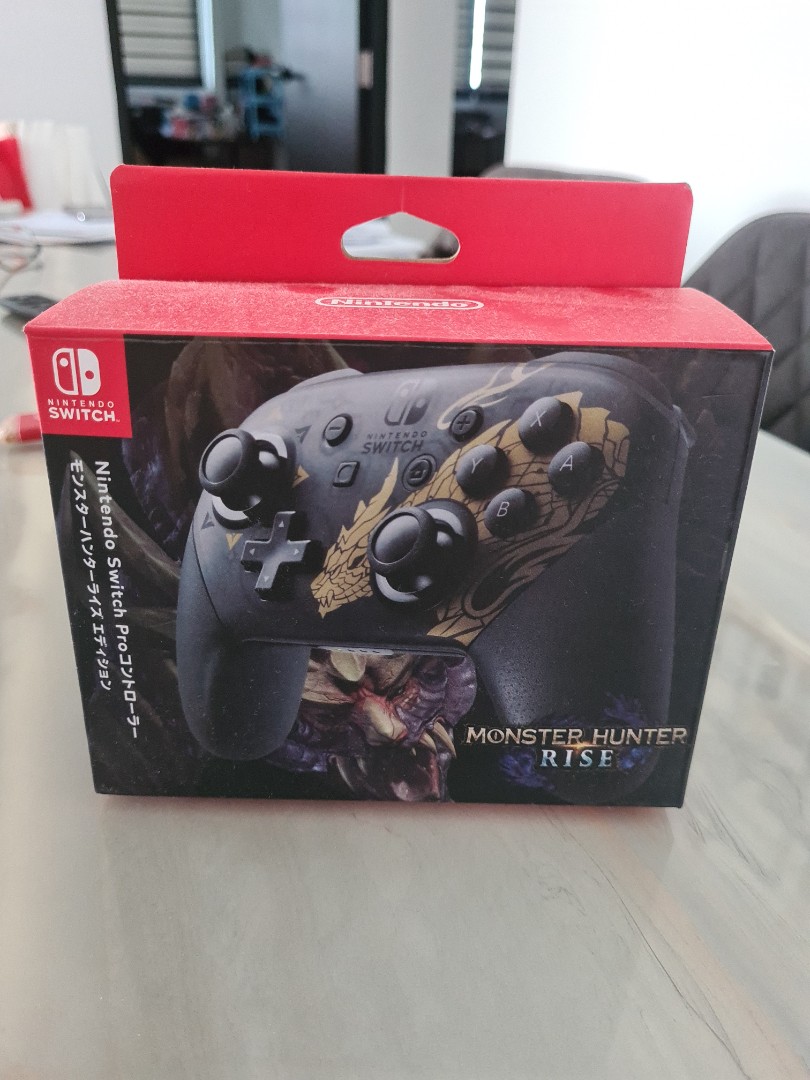 Monster hunter switch controller, Video Gaming, Gaming Accessories ...