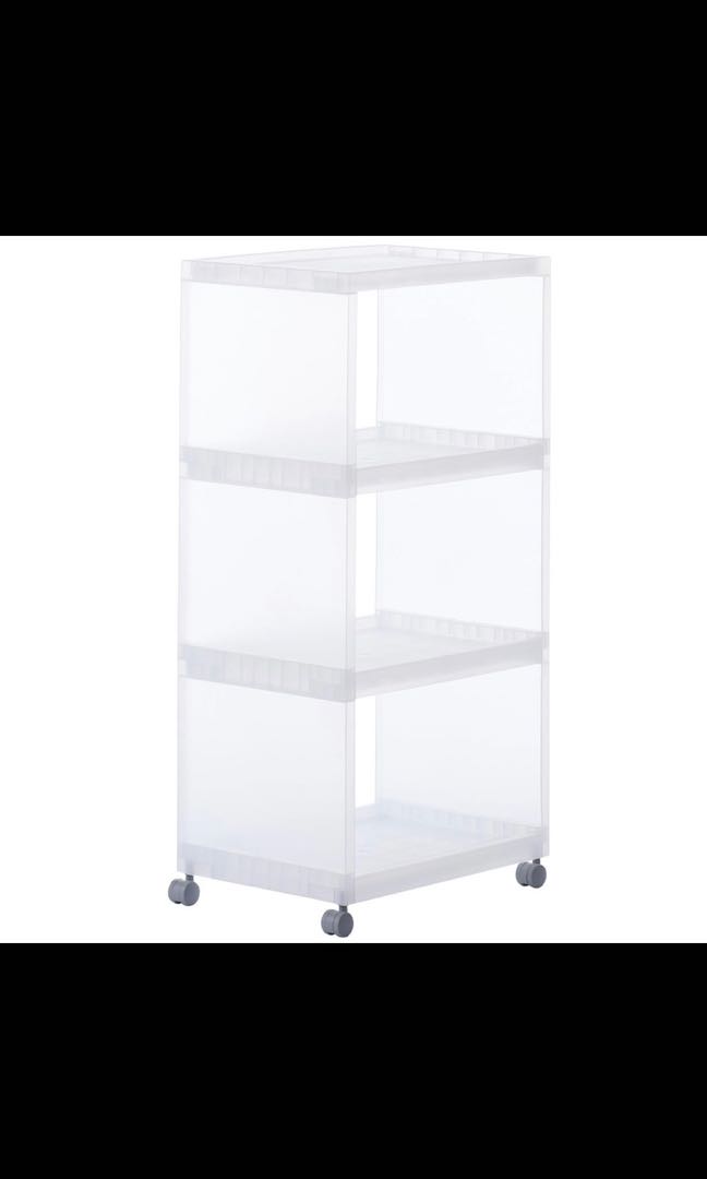 MUJI Storage Wagon with Castor, Furniture & Home Living, Furniture ...