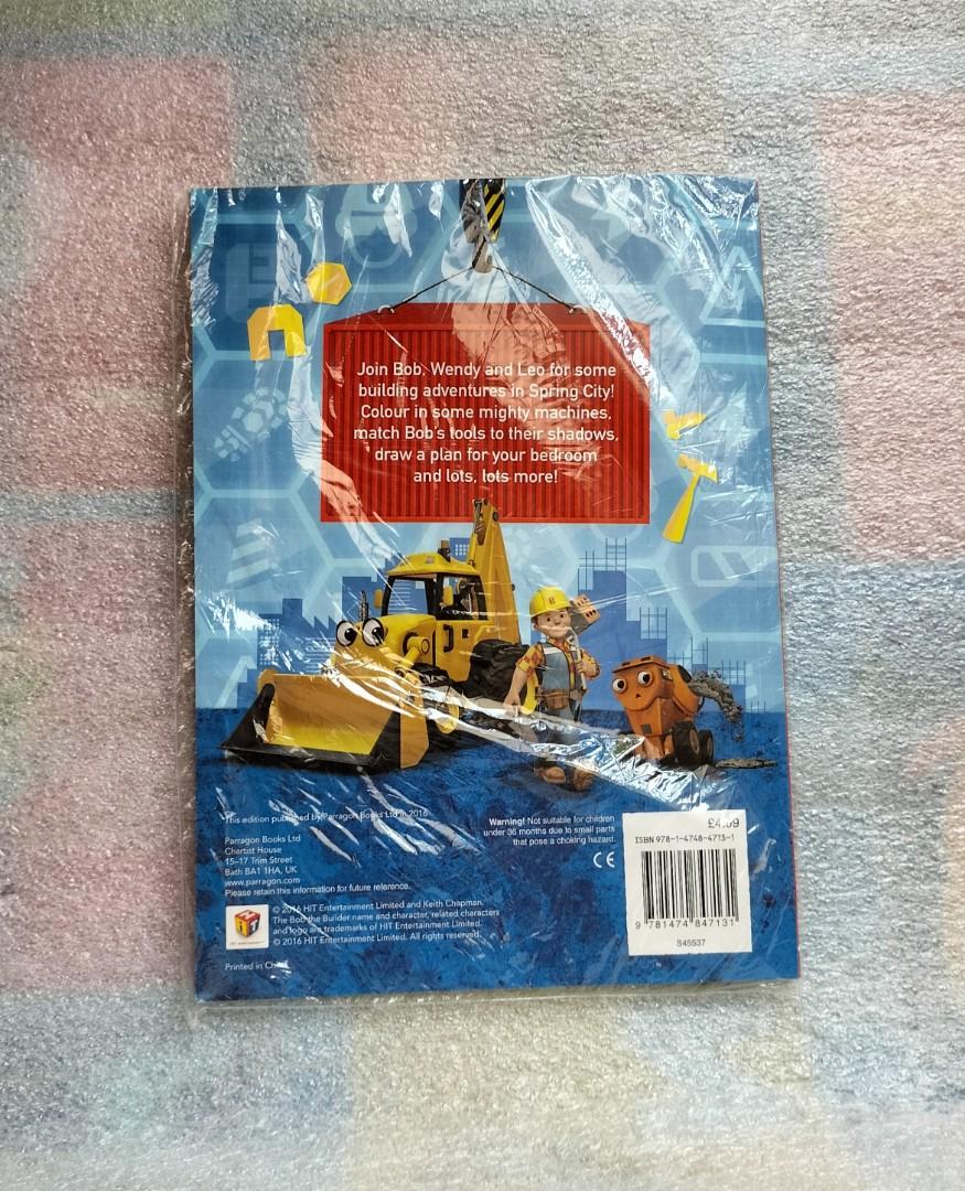 (NEW) BOB THE BUILDER ACTIVITY BOOK, Hobbies & Toys, Books & Magazines ...