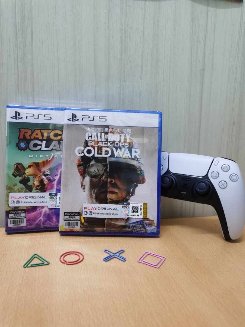 [NEW] [SEALED] [PS5] BUNDLE PACK - Rachet & Clank + Call of Duty Cold ...