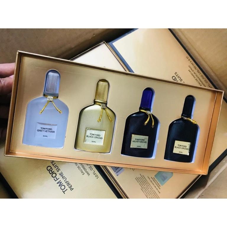 New Tom Ford Original Unisex Perfume Black Orchid Gift Set 4x30ml (4in1 ...