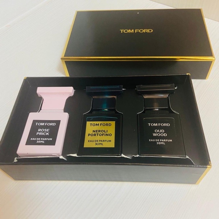 New Tom Ford Original Unisex Tom Ford Mini Perfume 3in1 Gift Set 30ml ...