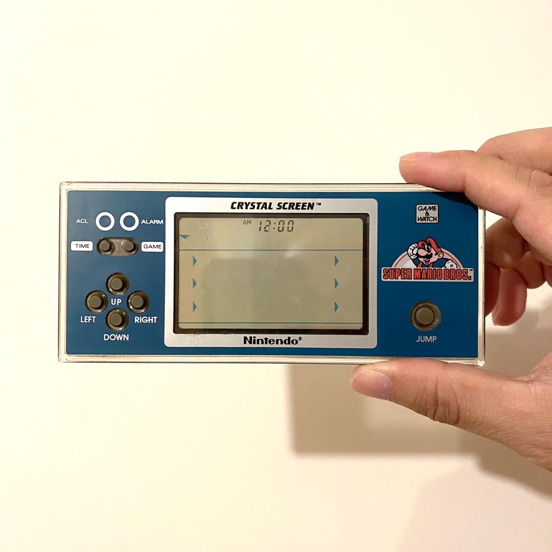 Nintendo Game & Watch Crystal Screen Super mario Bros, 電子遊戲, 電子遊戲機 ...