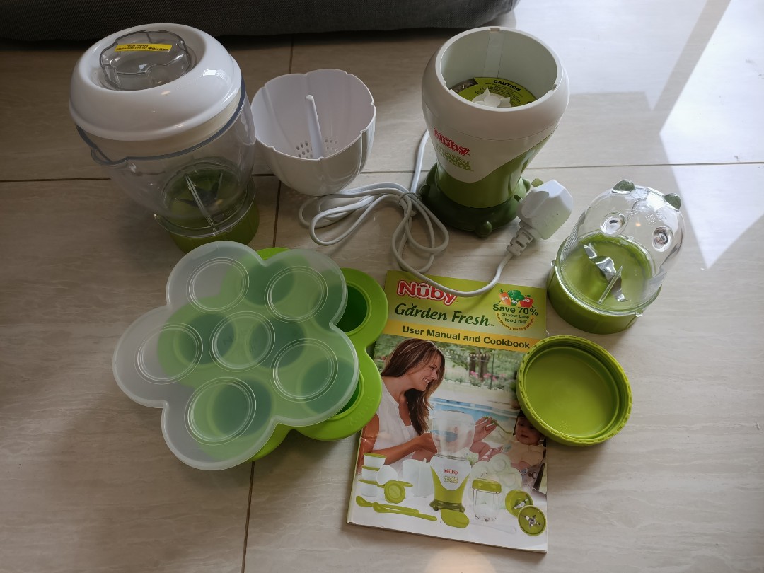 Nuby mighty blender set, Babies & Kids, Nursing & Feeding, Weaning ...